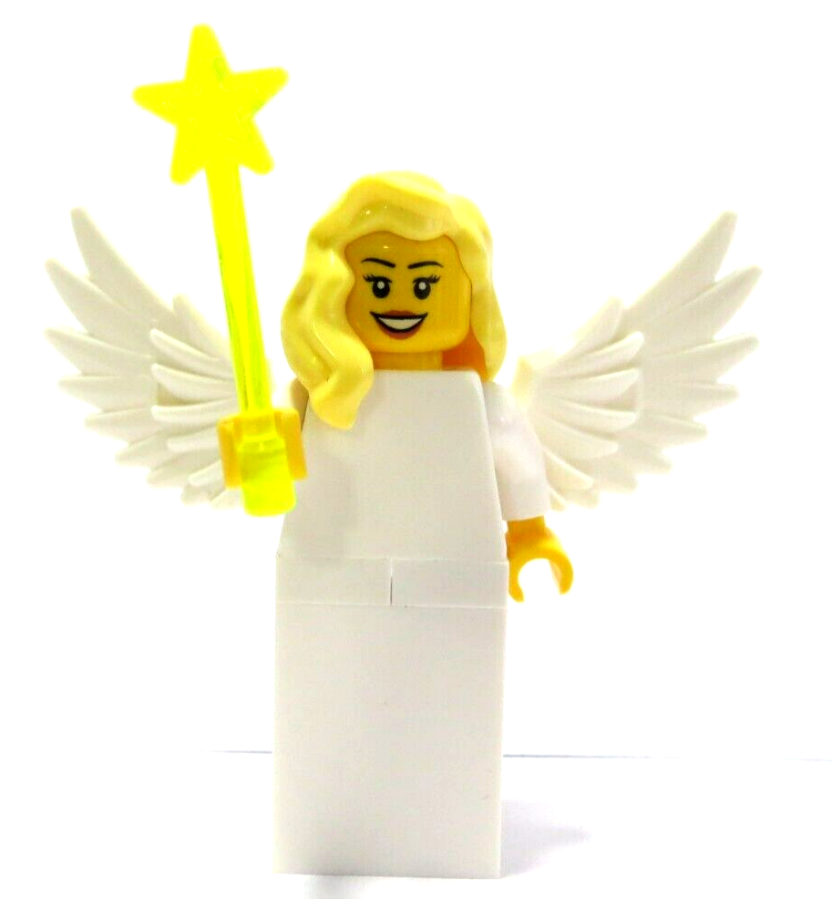Lego Fairy Angel Minifigure Blonde Hair Xmas Christmas Nativity ...
