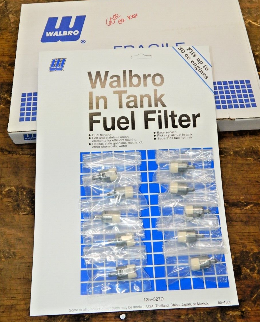 Genuine OEM WALBRO PACK OF 10 FUEL FILTERS 125-527D | eBay