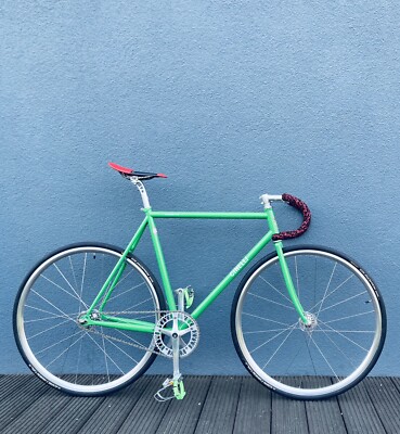 Cinelli Gazzetta 54 Pista Fixed Gear Bike Green MKS Tune Factory 5 BLB ...
