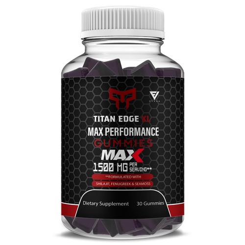 Titan Edge XL Max Gummies TitanEdge XL Max Supplement (1 Month Supply ...