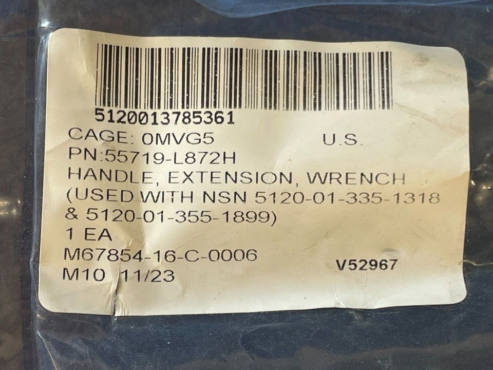 Williams H-A1 51AB Ratchet Wrench Handle Bar 3/4" Drive 19" USA | eBay