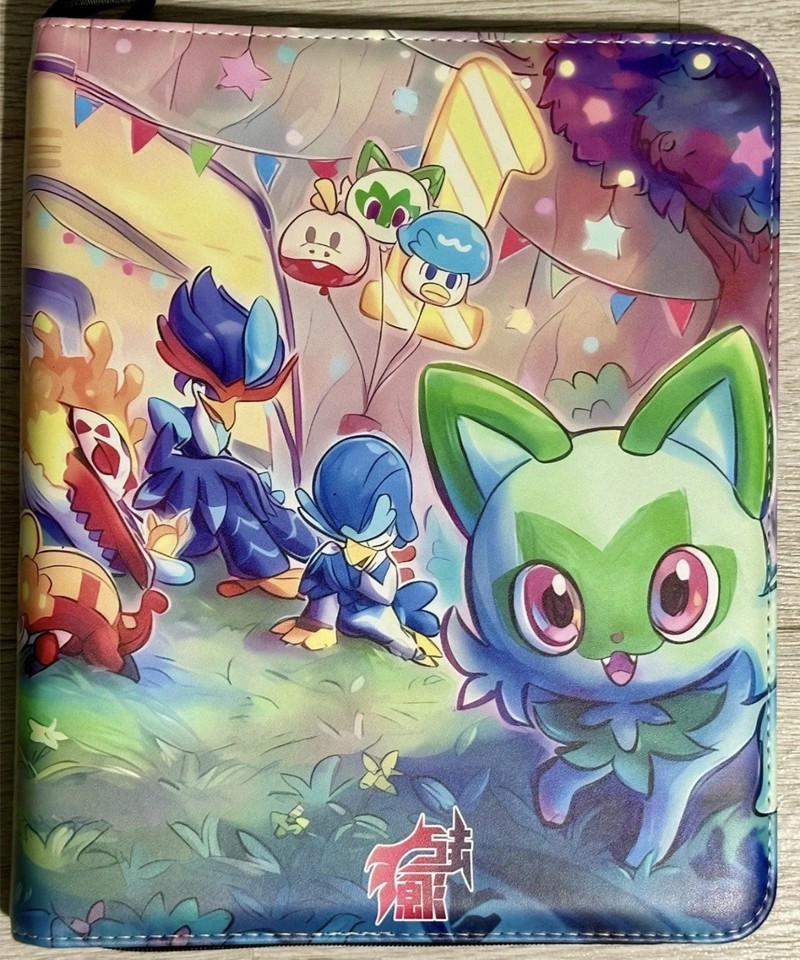 Pokémon Eif Origin Collection Limited Edition Binder Fuecoco Quaxly ...