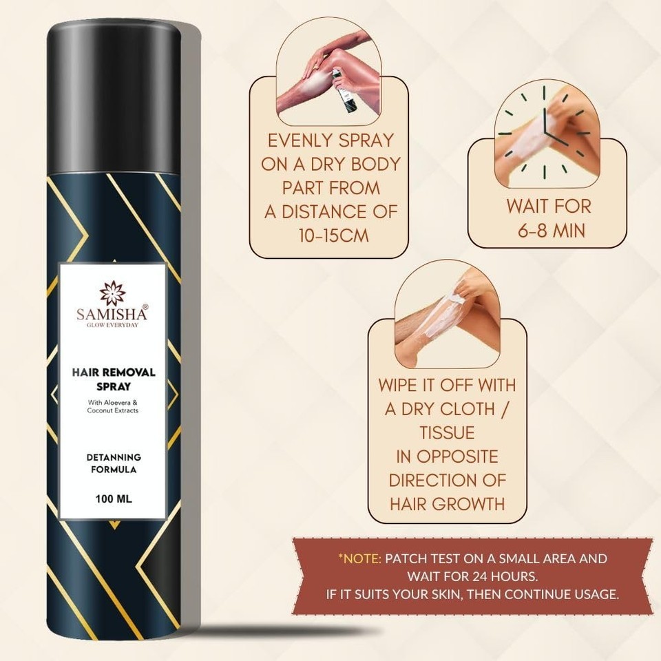Hair Removal Spray for Women - Private Part Hair Remover | Instant Hair ...