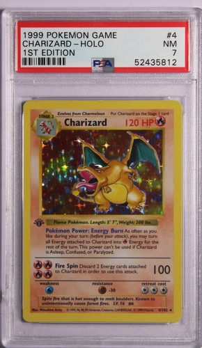 Charizard 1st Edition Shadowless Holo 1999 Pokemon PSA 7 Holy Grail | eBay