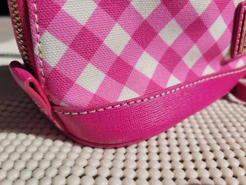 Dooney & Bourke Pink Gingham Checks 1975 Bitsy Bag | eBay