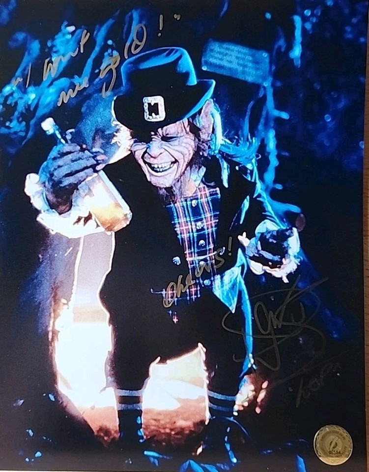 Leprechaun Signed 8x10 Warwick Davis . Signature Shop COA | eBay