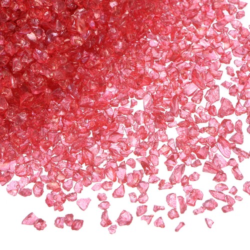 200g Crushed Glass Chips 2-4mm Irregular Broken Sprinkles Glass ...