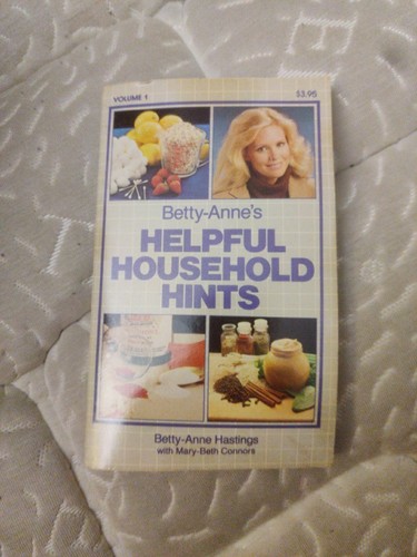 Betty-Anne's Helpful Household Hints, Volume 1 | eBay