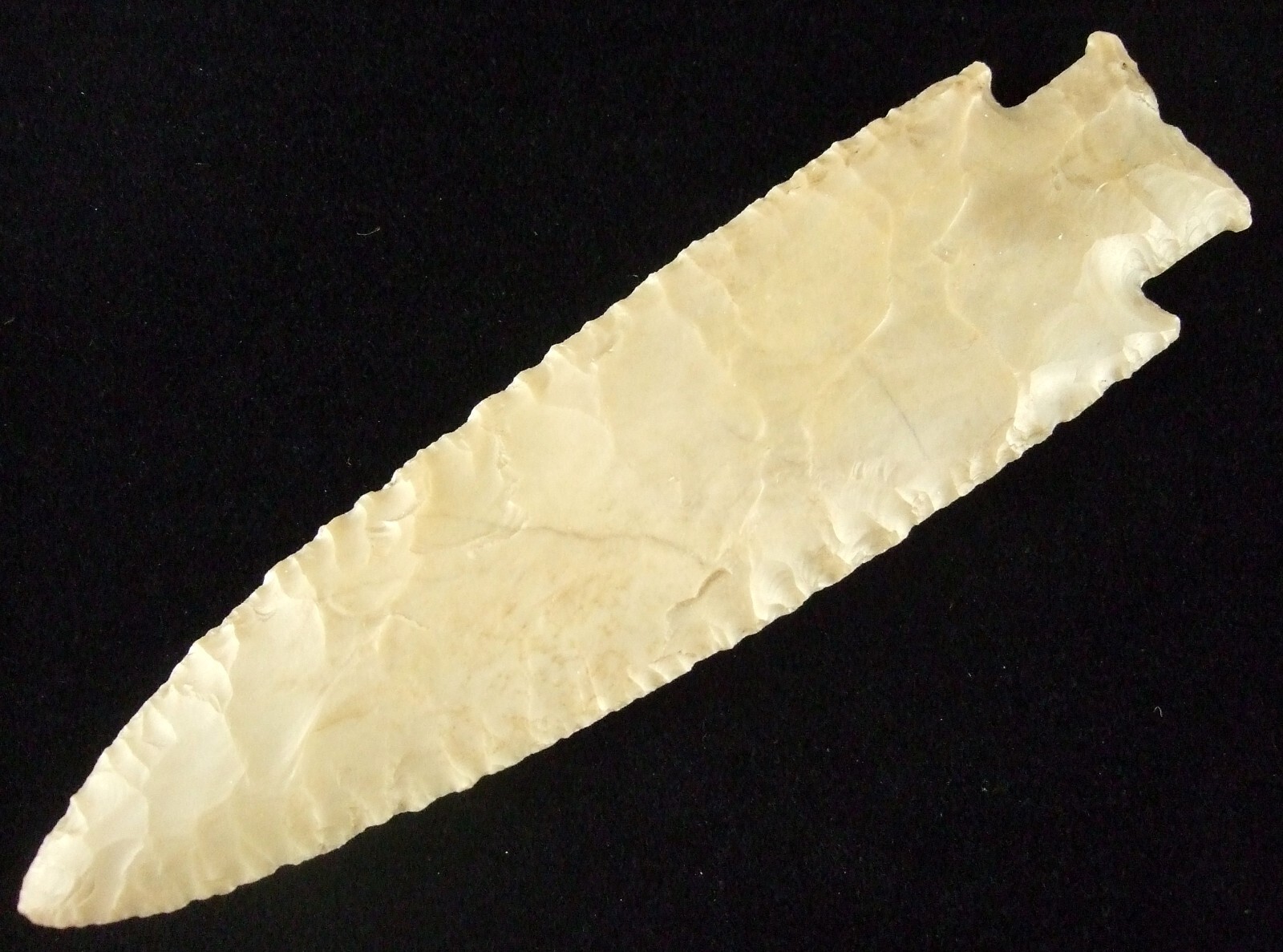 Exceptionally Fine 4 7/8 inch Missouri Hardin Point with COA Arrowheads ...