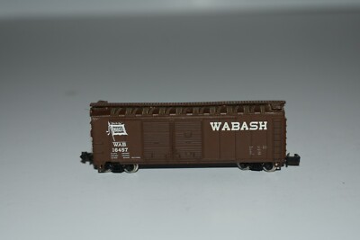 N Scale Atlas Wabash 40' Double Door Boxcar 16457 C15613 | eBay