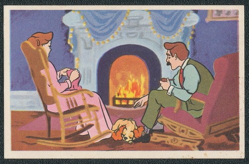 1956 RICH'S COFFEE WALT DISNEY LADY BAMBI DUMBO DUTCH TRADING CARD #9 ...