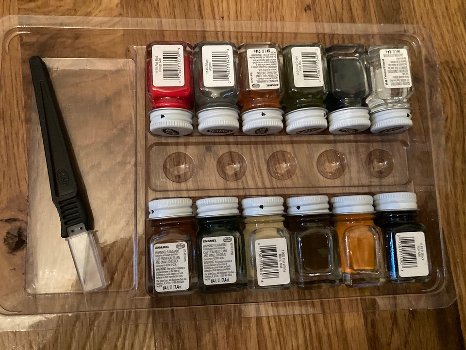 Testors plastic model finishing set - 9160B - Used | eBay