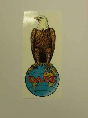 J I Case Eagle on Top of the World Decal 9" high - NEW FREE SHIPPING | eBay