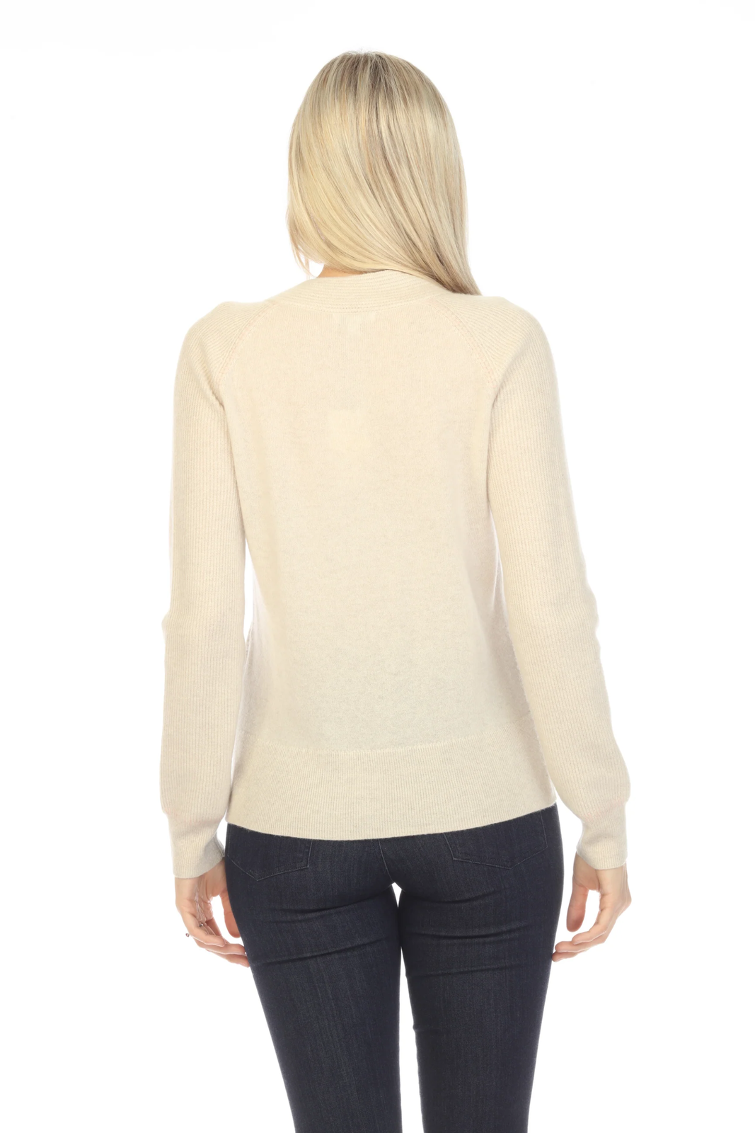 Johnny Was Casey Cashmere Whipstitch Pullover Sweater Top M60622 | eBay