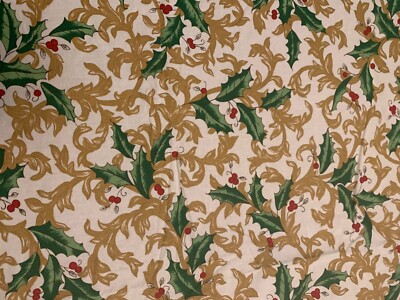 Avon Christmas tablecloth holly vintage | eBay