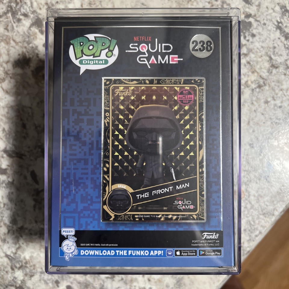 Funko Pop! FRONT MAN GRAIL #238 SQUID GAME 999pcs PROTECTOR ...