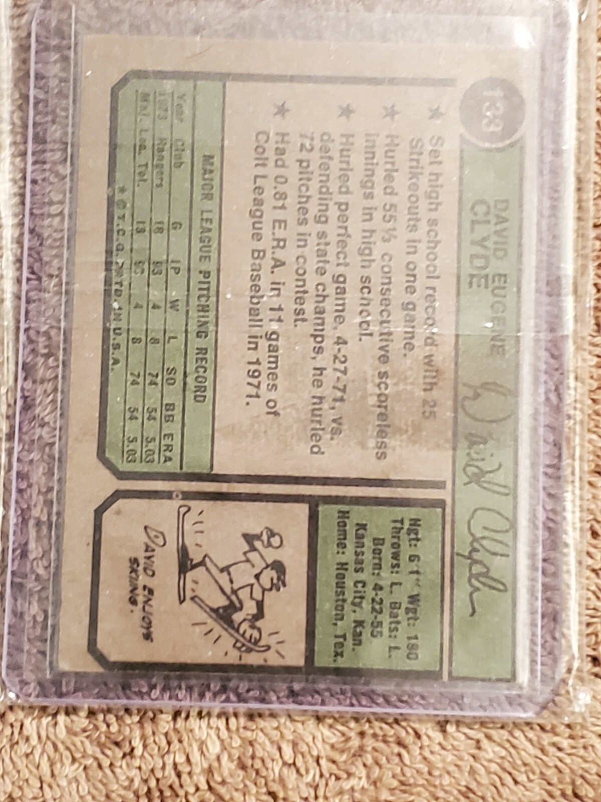 1974 Topps - David Clyde #133 (RC) for sale online | eBay