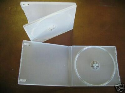 500 SINGLE CD POLY CASE W/SLEEVE, FROSTY CLEAR - PSC12FC | eBay
