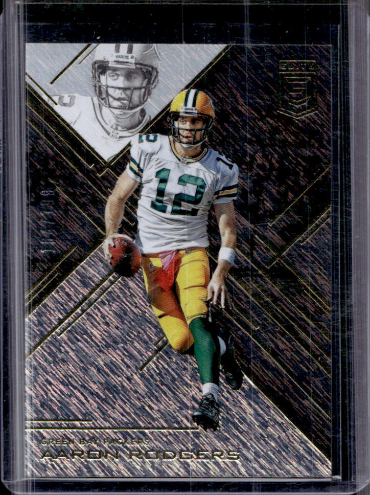 2016 Donruss Elite Aaron Rodgers Black Shimmer #164/199 Packers | eBay