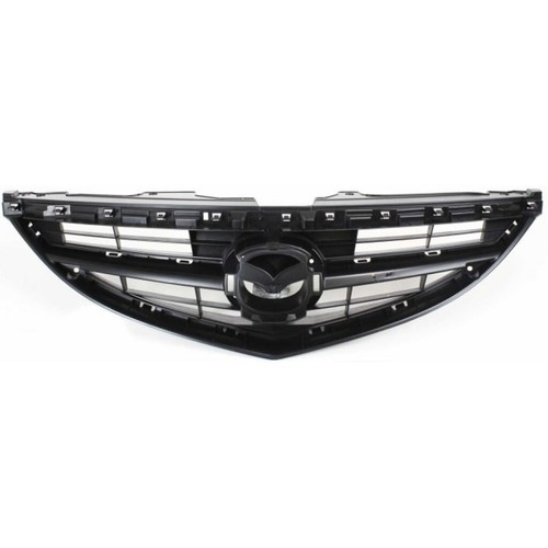 For Mazda 6 Grille 2009-2013 Textured Black Shell & Insert Plastic ...