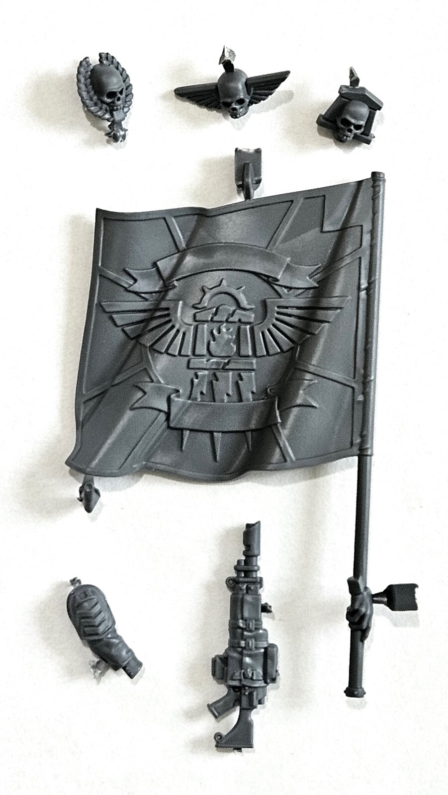 Warhammer 40k Kill Team New Cadian Command Banner Standard Vexilla Bitz ...
