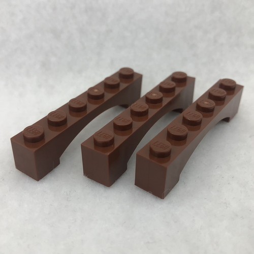 LEGO 92950 Reddish Brown Arch 1 x 6 Raised Arch (x3) | eBay