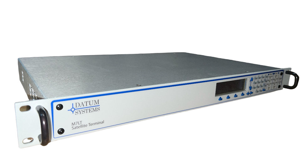 Datum Systems M7LT Satellite Terminal (LBS) L-Band Modem M7 Series | eBay