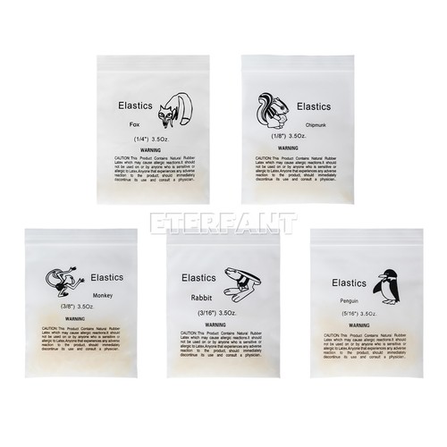 5000PCs ETERFANT Dental Ortho Rubber Bands Elastics Latex Braces 3.5oz ...