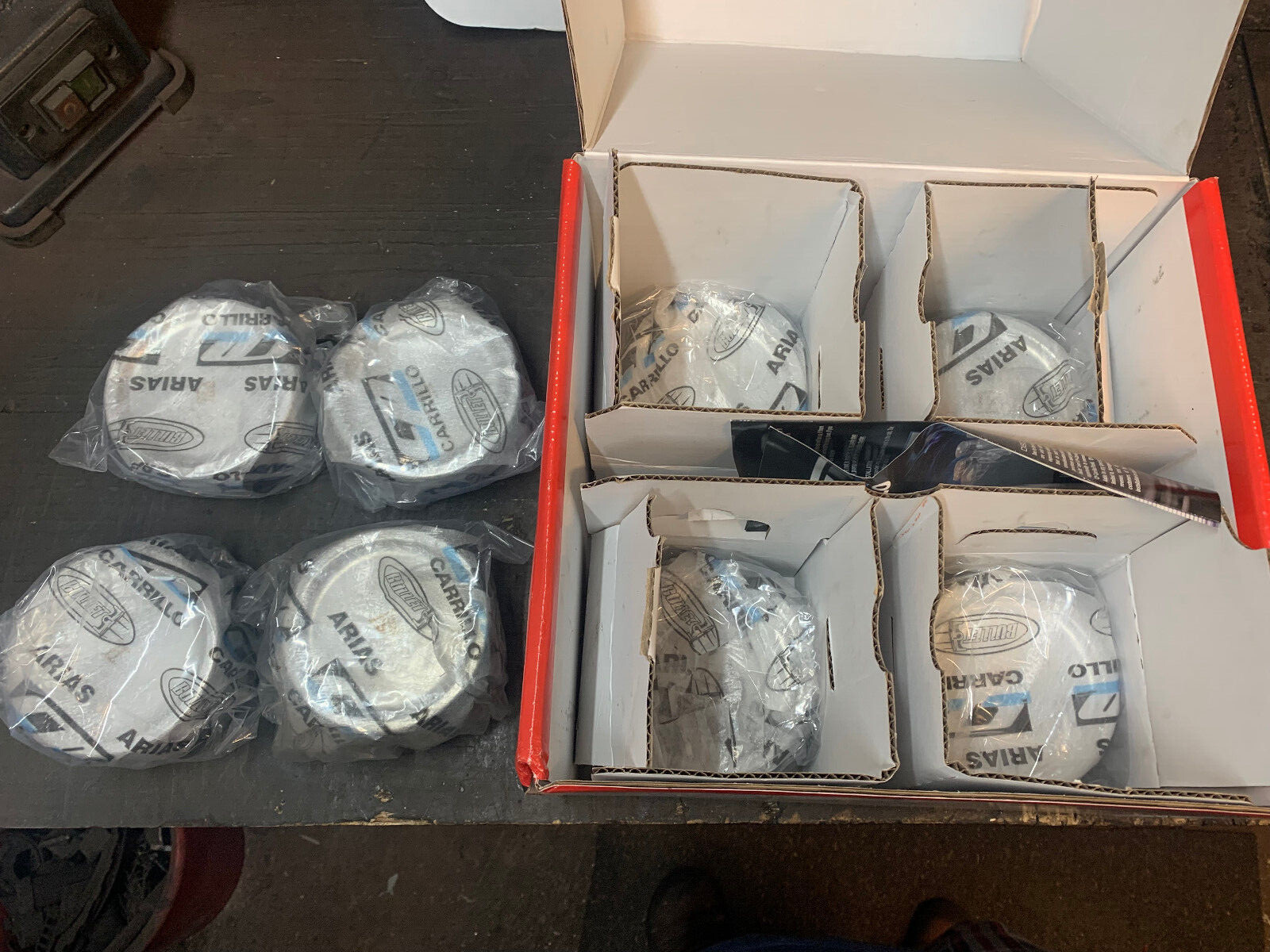 CP Bullet Forged Pistons BBF6206-080 Ford 429 460 112,776mm Kolben ...