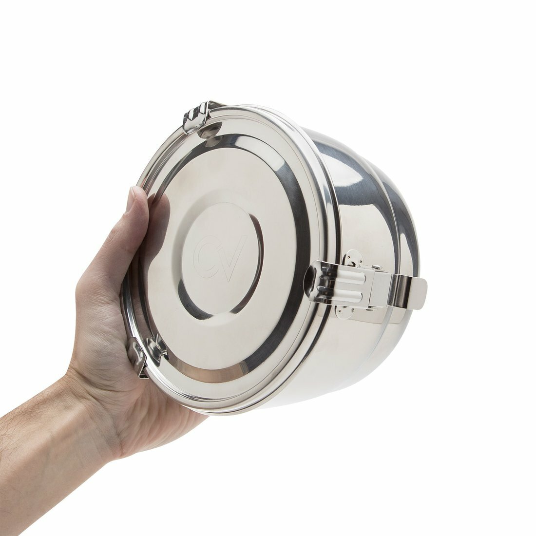 CVault 2LITER Humidity Control Airtight Stash Metal Container+ Boveda ...