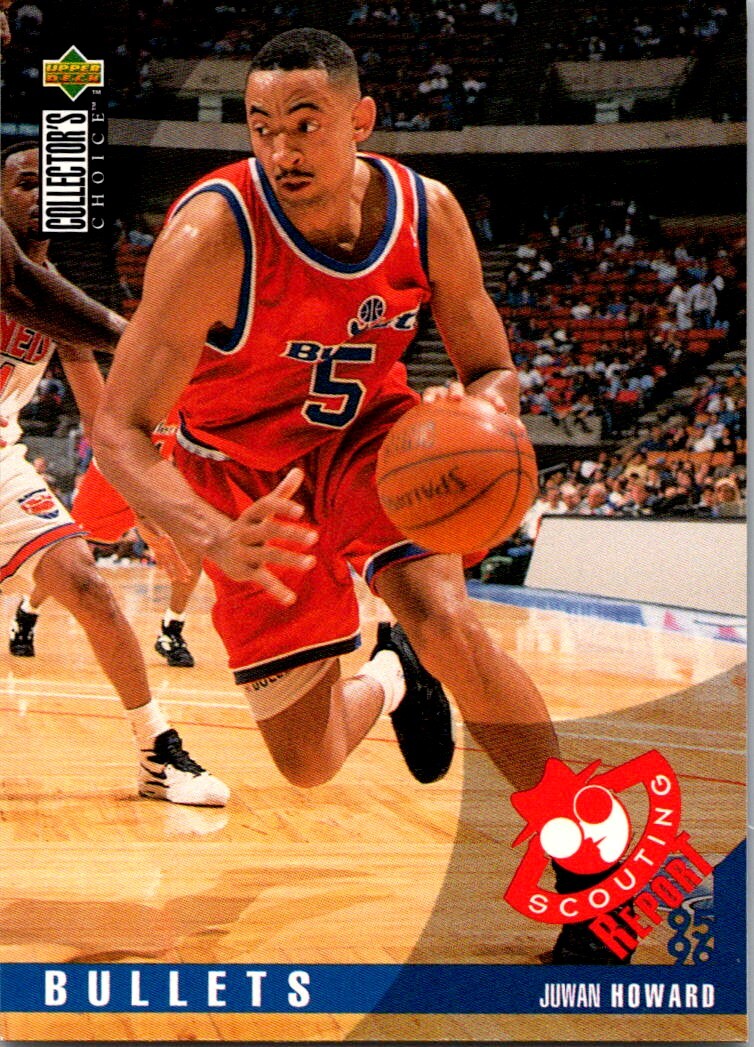 1995-96 Collector's Choice Juwan Howard Washington Bullets #349 | eBay