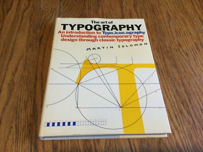 The Art of Typography by Martin Solomon - 1986 - First Printing | eBay