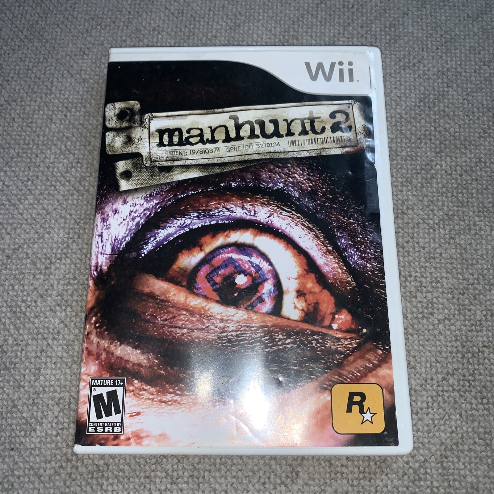 Wii Manhunt 2 Rockstar Game 710425341632 | eBay