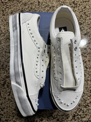 10M Vans OTW Old Skool 36 LX Pearlized Pack Marshmallow White ️ SHIPS ...