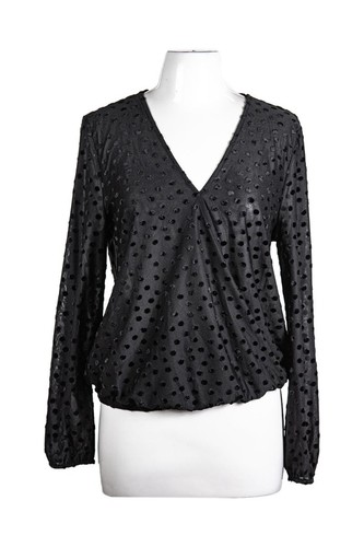 INC International Concepts Women Tops Blouses LG Black Polyester | eBay