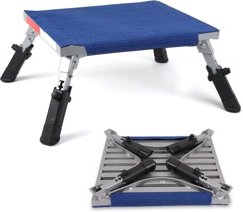 19" x 14.5" Extra Large RV Step Stool with Glow, Camper Step Stool Up ...