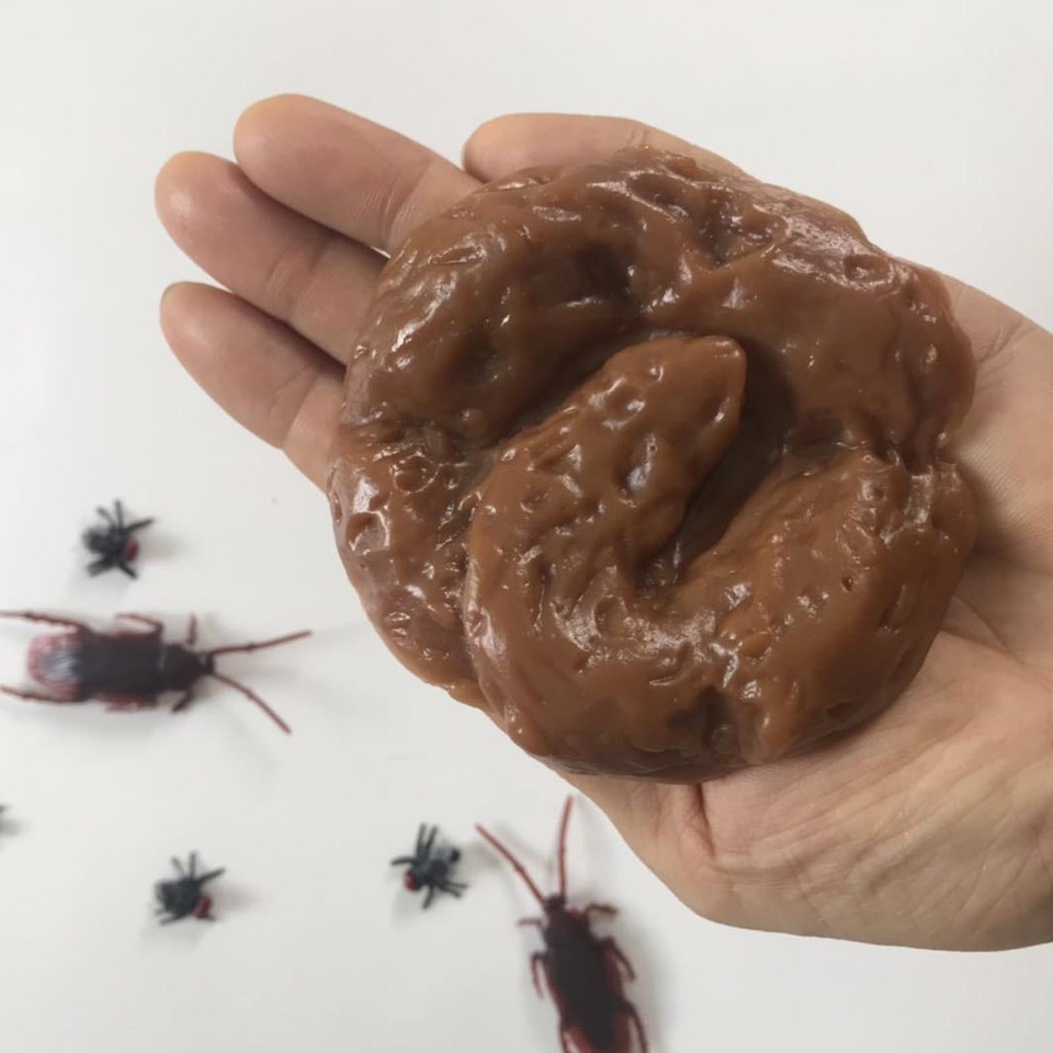 6* Realistic Soft Fake Dog Poop,Pranks Gag Joke/Party Gift Toys Poo TPR ...