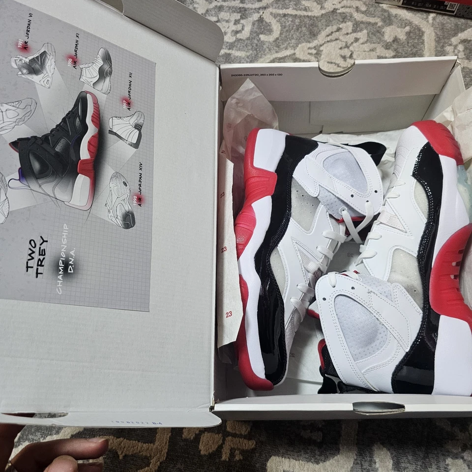 Jordan Jumpman Two Trey Bred Concord for Sale | Authenticity Guaranteed ...