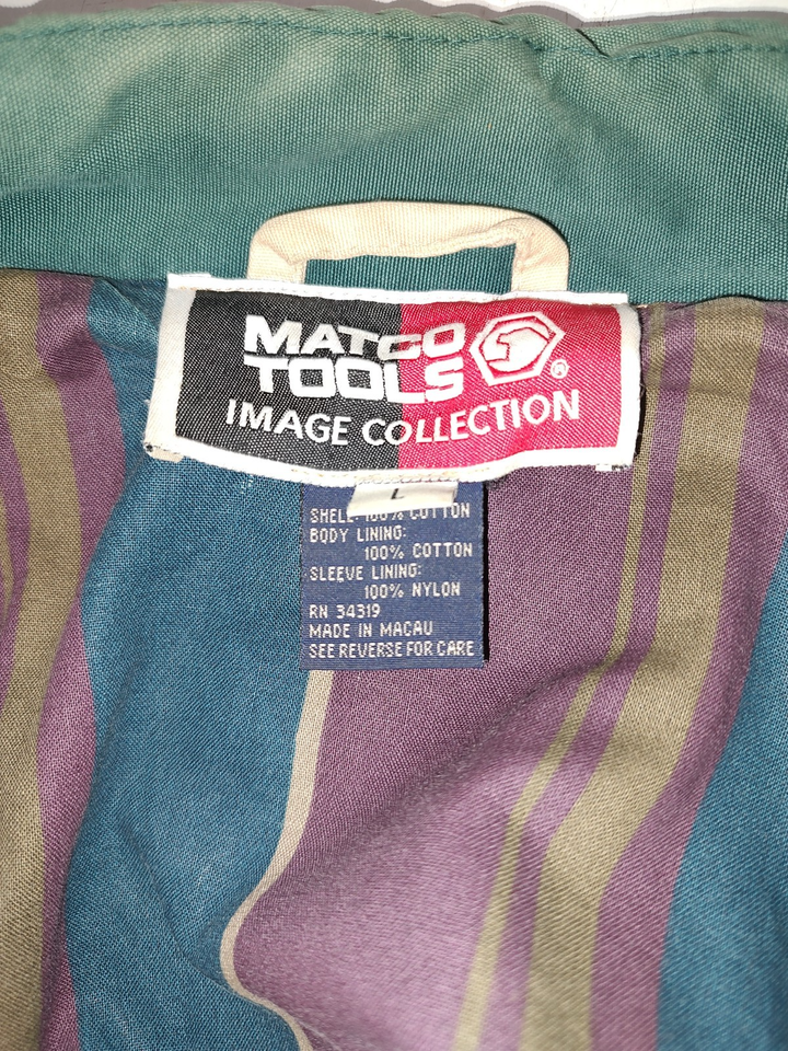 Matco Tools Image Collection Lined Jacket Men's Size L Beige Used | eBay