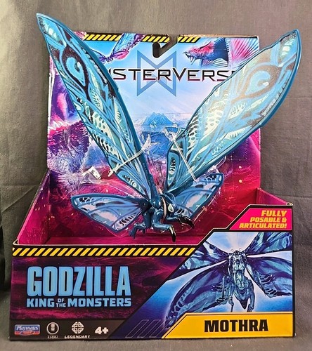 2025 MonsterVerse Godzilla King of the Monsters [Blue] Mothra Action ...