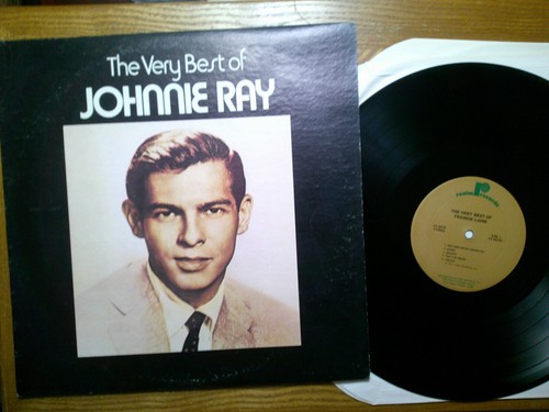 REALM 2 LP RECORD/JOHNNIE RAY/FRANKIE LAINE/THE VERY BEST OF/1977 POP ...