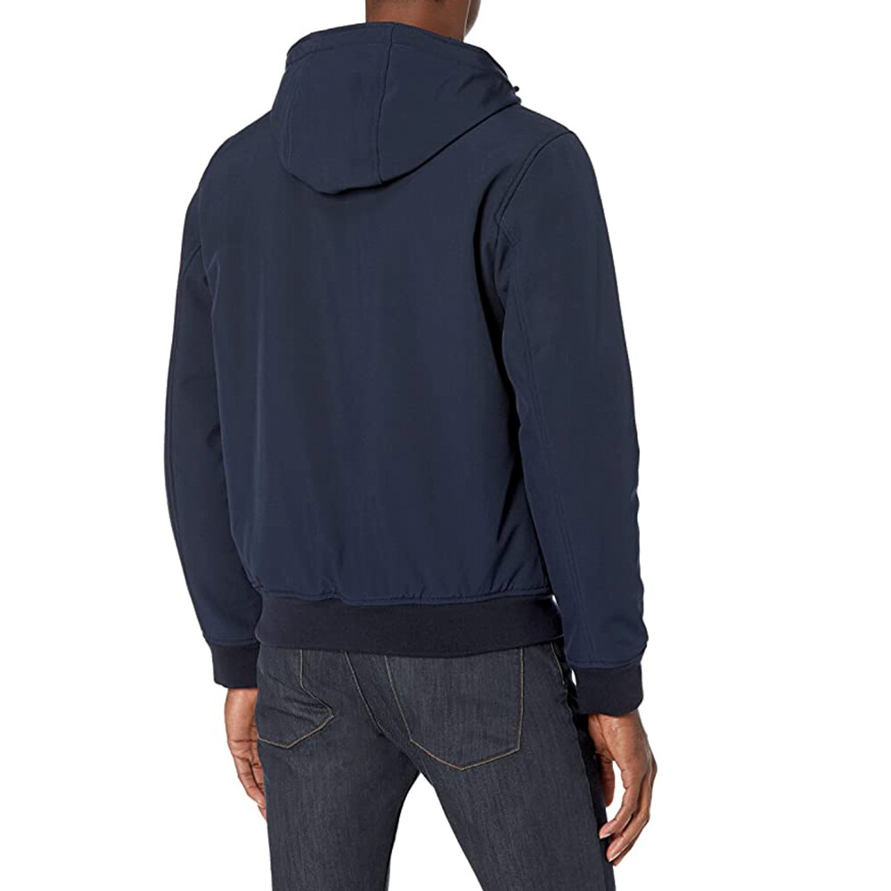 Tommy Hilfiger Men's Size M Softshell Bomber Jacket Casual Hooded ...