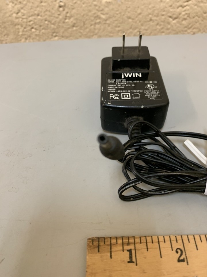 JWIN ac/dc oem adapter model ADS-18E-12 1212GPCU | eBay
