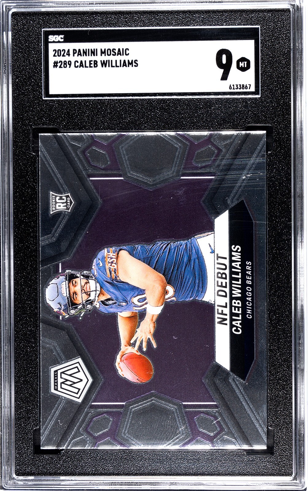 2024 Panini Mosaic - NFL Debut Caleb Williams #289 (RC) for sale online ...