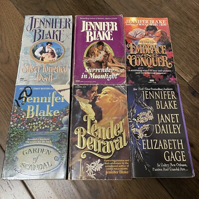 Jennifer Blake - Romance Mixed Book Lot of 6 | eBay