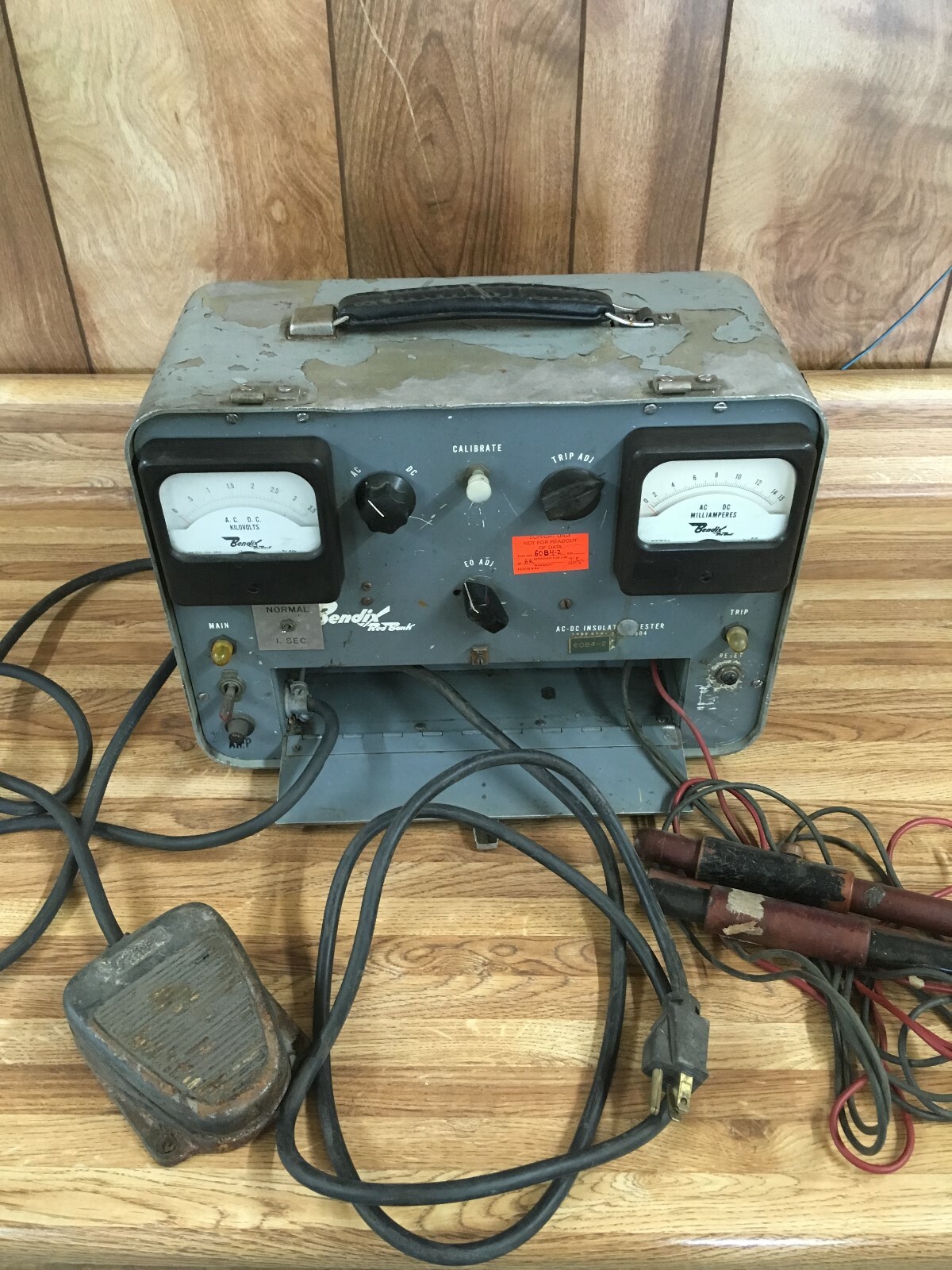 Bendix Red Bank ac-dc Insulated Circuit Tester 6OB4-2 | eBay