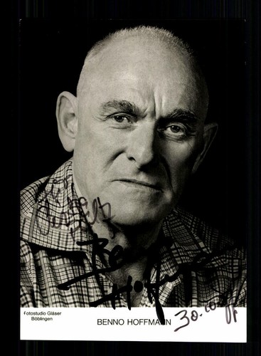 Benno Hoffmann Autogrammkarte Original Signiert + F 494 | eBay