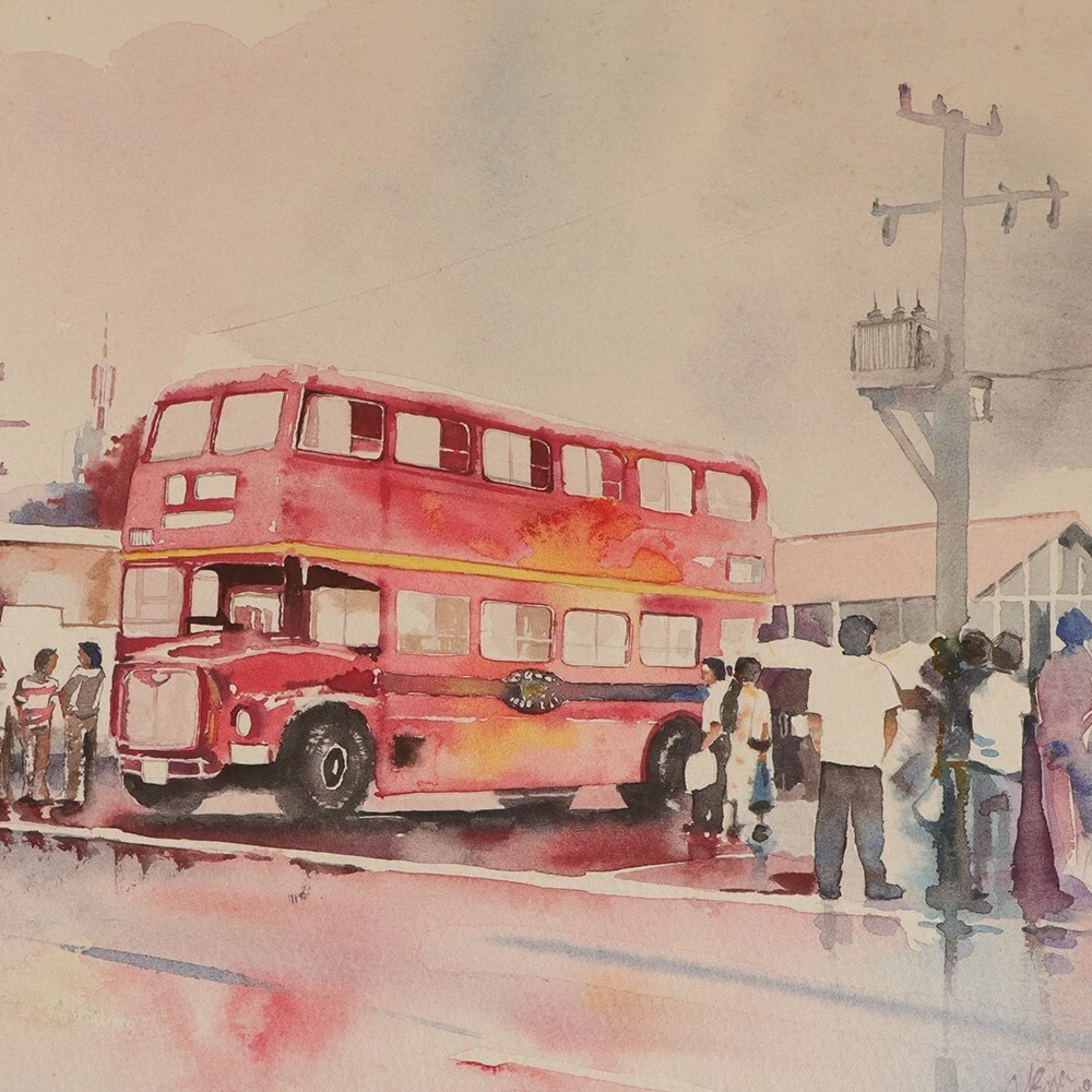 Bus Stand Painting