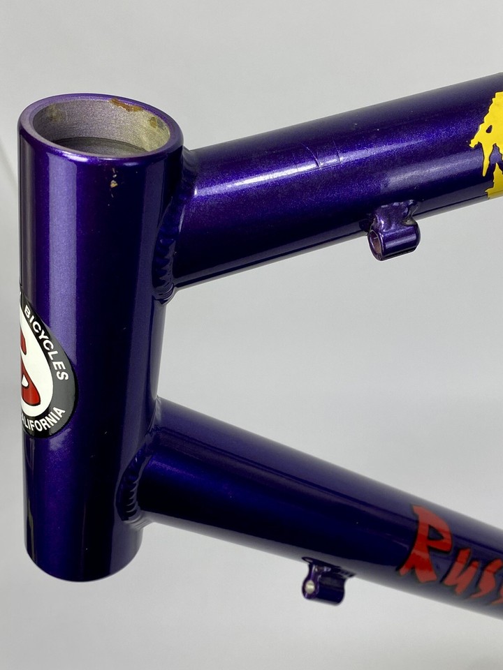 Custom Russ Denny Road Bike Team Frame NOS USA Made Easton Aluminum ...