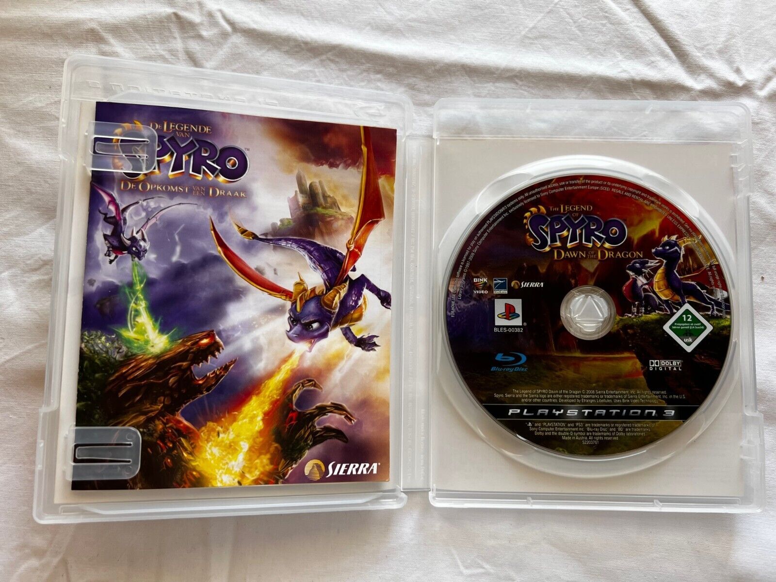 The Legend of Spyro: Dawn of the Dragon Sony PS3 Free Region DUTCH ENGLISH CIB | eBay